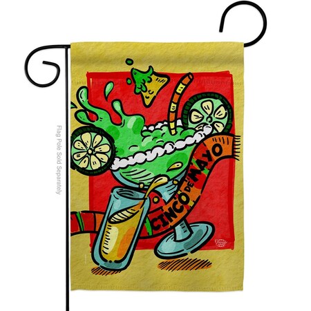 Cuadrilatero Margarita of Mayo Summertime Cinco de 13 x 18.5 in. Double ...
