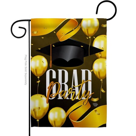Cuadrilatero Grad Party Education Graduation 13 x 18.5 in. Double-Sided ...