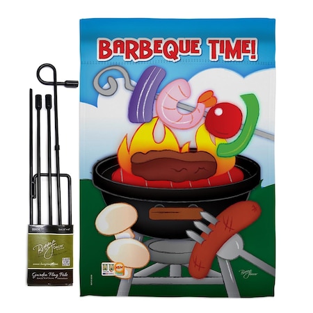 Gardencontrol 13 x 18.5 in. Barbeque Time Summer Fun in the Sun ...