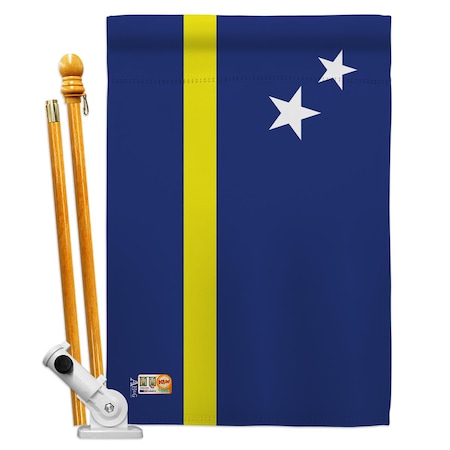 Cosa 28 x 40 in. Curacao Flags of the World Nationality Impressions ...