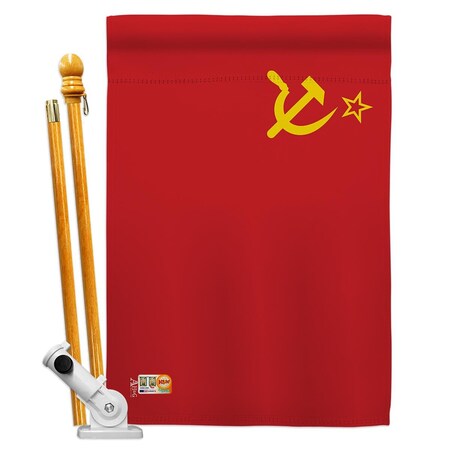 Americana Home & Garden 28 x 40 in. USSR Flags of the World Nationality ...