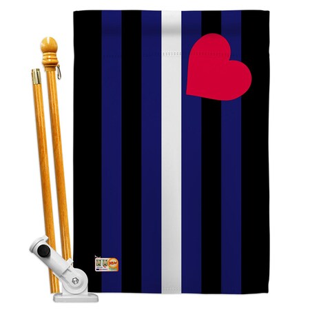 Cosa 28 x 40 in. Leather Pride Inspirational Support Impressions ...