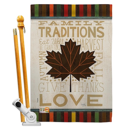 Gardencontrol 28 x 40 in. Family Traditions Fall Harvest & Autumn ...