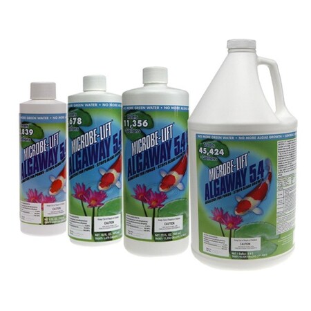 Eco Labs 2.5 gal Tote Microbe-Lift Algaway 5.4 Algae Control EC584874 ...