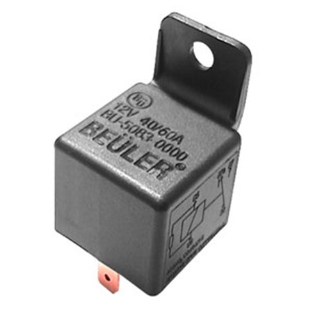 Accele Electronics 40-60A 12V Relay with Tab SPDT RoHS Compliant BU5083 ...
