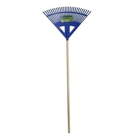 Howard Berger Howard Berger PR27X 24-Tine Poly Leaf Rake 48 in. Wood ...