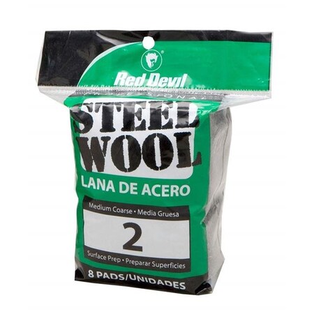 Howard Berger Howard Berger SW28 Steel Wool Coarse No.2 - Pack of 8 ...
