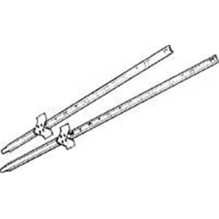 Mazeland Mazeland 513105 U-Channel Fence Post - 5 ft. - Pack of 10 ...