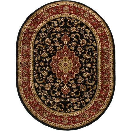 Well Woven Well Woven 54103-6O Medallion Kashan Traditional Oval Rug ...