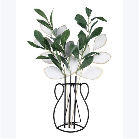 Designs-Done-Right 20 in. Metal Wire Vase Wall or Table Decor with ...