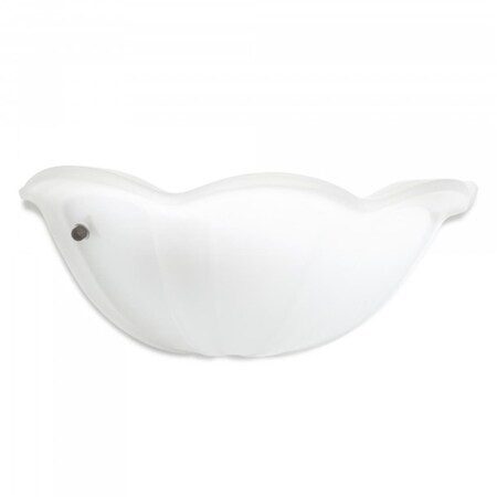 Yosemite 1 Light Wall Sconce, White with Sunset Alabaster Glass 92172 ...