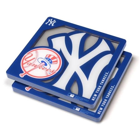 Souvenirs MLB New York Yankees 3D Logo Series Coasters SO4248956 | Zoro