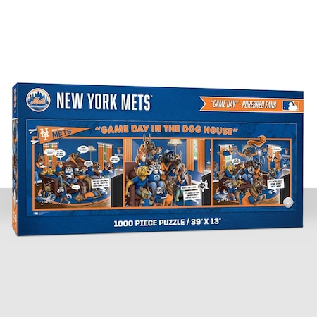 Youthefan 13 x 39 in. MLB New York Mets Game Day in the Dog House ...