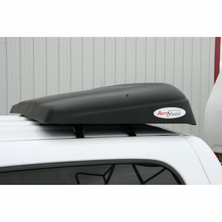 Icon Aeroshield Wind Deflector, Black 1217 | Zoro