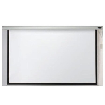 Aarco Aarco Products APS-60 Wall Mounted Projection Screen Matte White ...