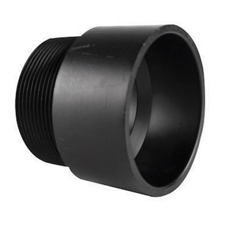 Charlotte Pipe And Foundry ABS001091200AH 3 in. Pipe Adapter 4596383 | Zoro