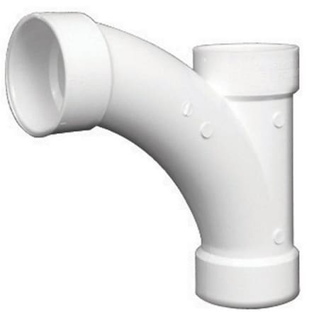 Charlotte Pipe And Foundry PVC005010800HA 2 in. 140 Degree Long Turn ...