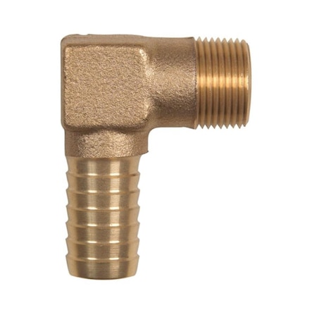Campbell RYBMC4-3LF Hydrant Low Lead Elbow 1 in. L x 0.75 in. MPT ...