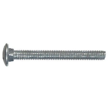 Hillman Carriage Bolt, 3 inch L, Steel, Hot Dipped Galvanized 55520 | Zoro