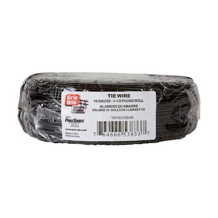 Grip-Rite TW16312EAR 3.5lb 16 Gauge Rebar Tiewire 5614128 | Zoro