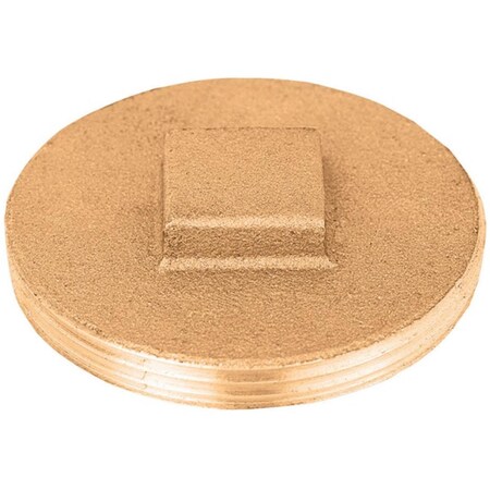 Sioux Chief Brass Clean Out Replacement Plug 4 in. 40385 | Zoro