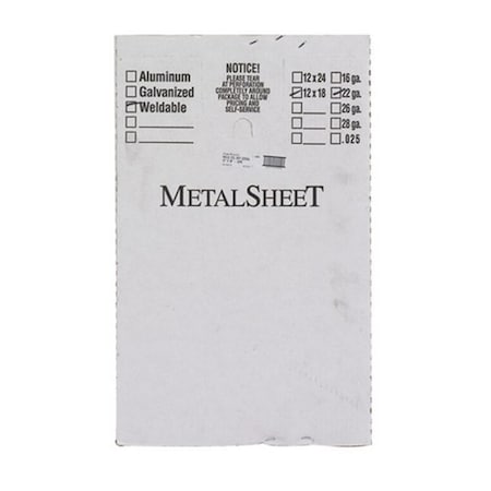 Steelworks 11815 12 x 18 in. Weldable Sheet 5081138 | Zoro