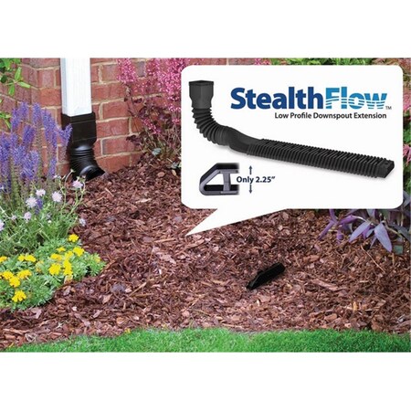 Invisaflow 4600 52 in. Stealthflow Low Profile Downspout Kit 5605563 | Zoro