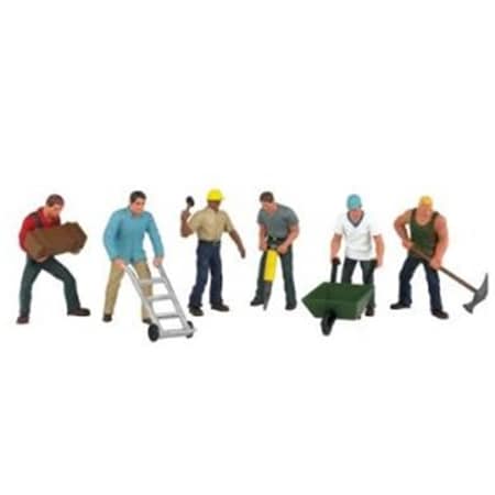 Bachmann O Figures Construction Workers BAC33155 | Zoro