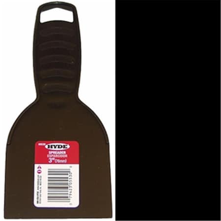 Hyde Industrial Blade Solutions 5530 3 in. Black Plastic Scraper ...