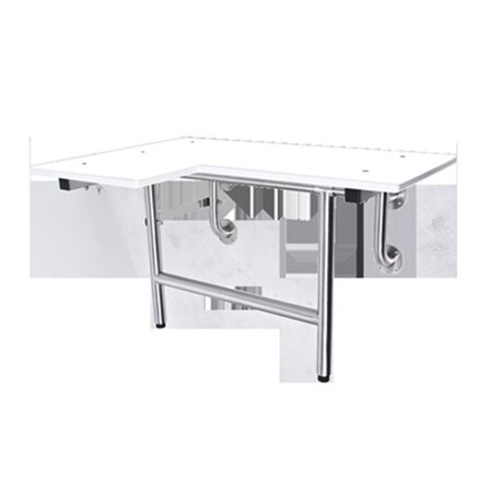 Ajw AJW U928L Reversible; Retractable Ada Compliant Shower Seat U928L ...