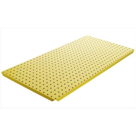Alligatorboard Alligator Board ALGBRD16x32PTD-YEL Yellow Powder Coated ...