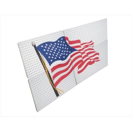 Alligatorboard Alligator Board ALAMERFLAG Powder Coated Metal Pegboard ...