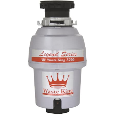 Waste King Legend Series .75 HP Continuous Feed Operation Waste ...