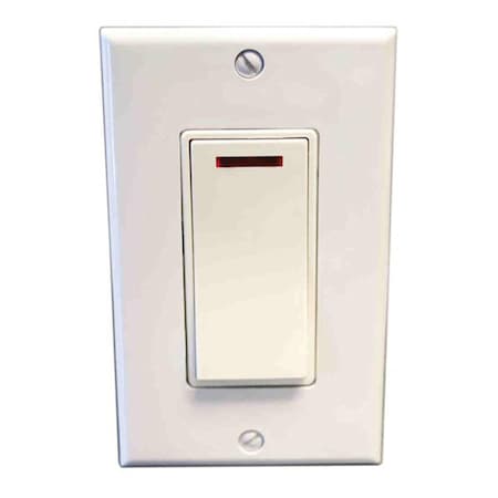 Amba Amba ATW-SW Pilot Light Switch in White ATW-SW | Zoro