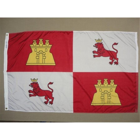 Ss Collectibles Lions & Castles Flag Nyl-Glo-3 ft. X 5 ft. SS2521564 | Zoro