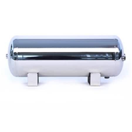 Airbagit AirBagIt AIRTANK-01-STLS 1 Gal Air Tank Polished Stainless 4 ...