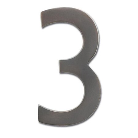 Perfectpatio Solid Cast Brass 5 in. Dark Aged Copper Floating House ...