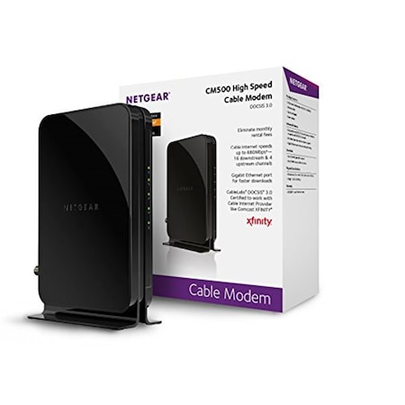 Netgear Netgear CM500-100NAS CM500 Docsis 3.0 High Speed Cable Modem ...