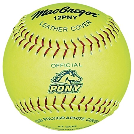 Sport Supply Group MacGregor Pony Approved 12 Inch Softball MCSB12PNY ...