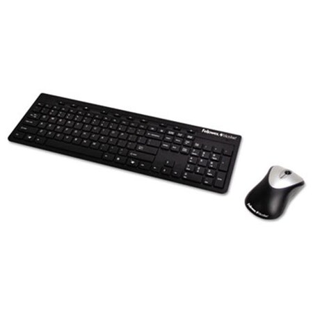 Fellowes Fellowes 9893601 Slimline Wireless Antimicrobial Keyboard and ...