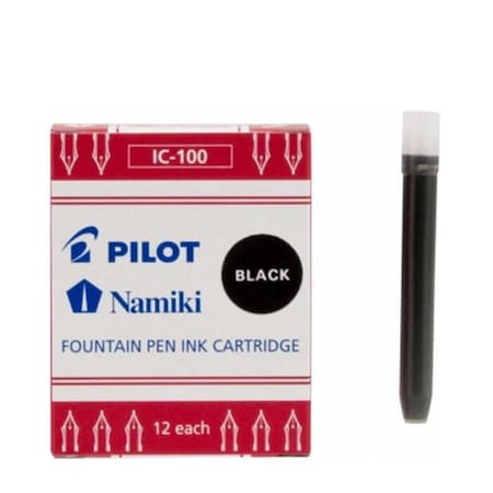 Vertex Refill Cartridge For Plumix Fountain Pen, Black VE39672 | Zoro