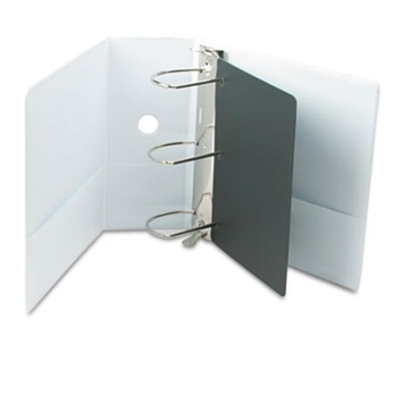 Duratron Vinyl ClearVue XtraValue Slant D-Ring Presentation Binder 5 in ...