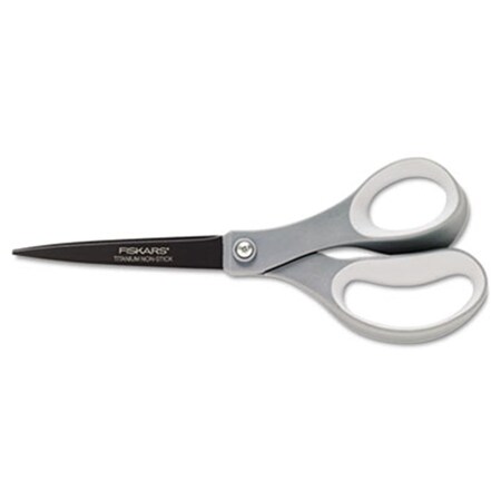 Duratron Non-Stick Titanium Softgrip Scissors 8 in. Length 3 .1 in. Cut ...