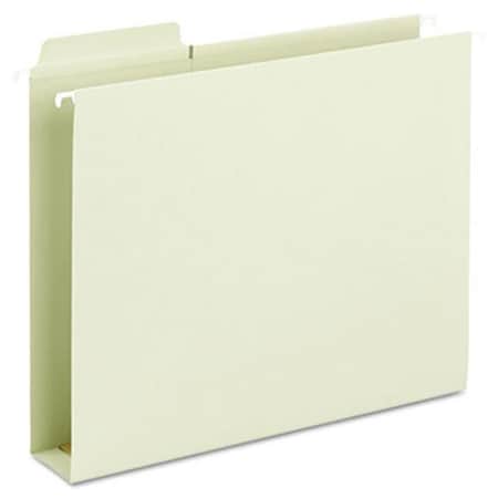 Made-To-Stick Box Bottom Hanging Folders Built-In Tabs Letter Moss ...