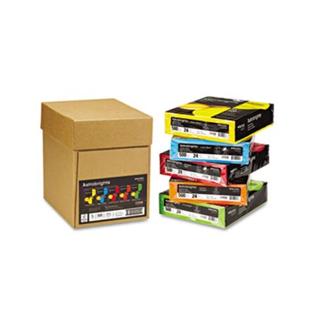 Wausau Papers Wausau Paper 22999 Astrobrights Colored Paper- 24lb- 8-1/ ...
