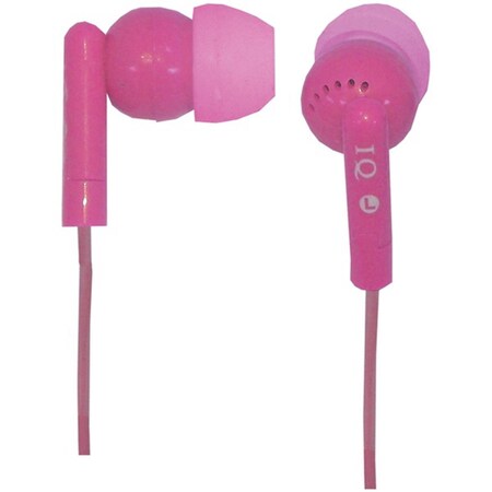 Super Sonic Porockz Stereo Earphones, Pink IQ-106 PINK | Zoro