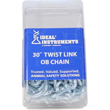 Neogen Twist Link Ob Chain For Calving Silver - 30 In. 698736 | Zoro