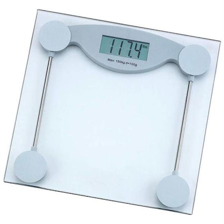 Healthsmart ELSCALE3 HealthSmart Glass Electronic Bathroom Scale ...