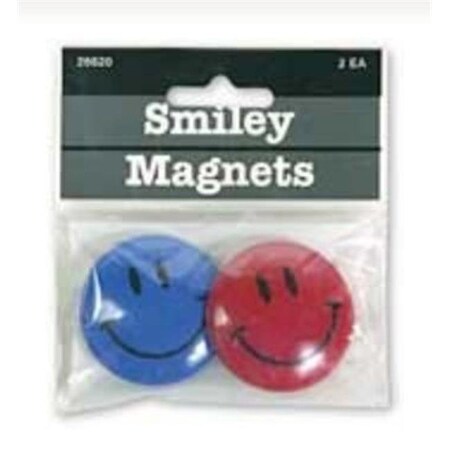 Zeus Zeus Smiley Face Magnets 2 Pack ASSORTED Colors (26620) 26620 | Zoro