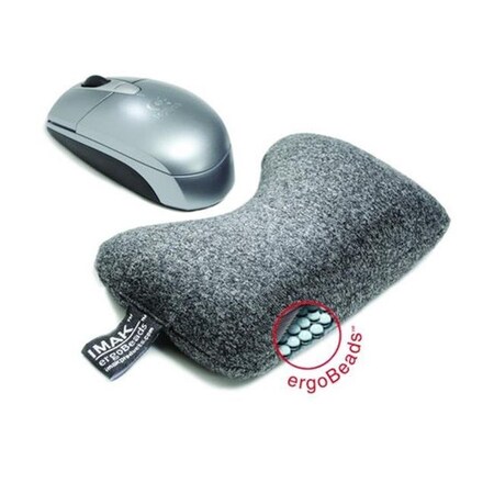 Imak IMAK A10166 Mouse Cushion - Heather Gray A10166 | Zoro